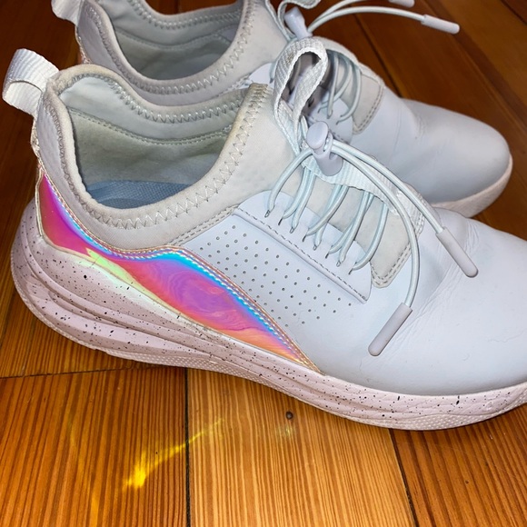 clove | Shoes | Clove Light Blue Metallic Sneakers | Poshmark